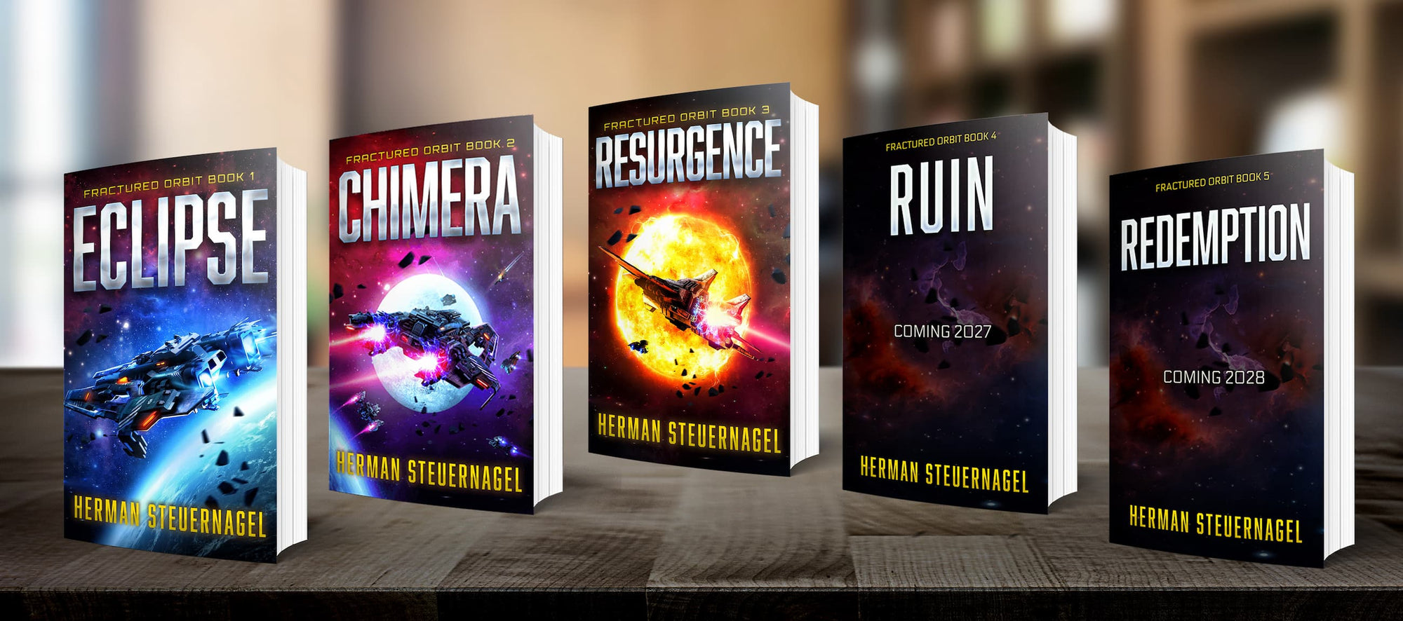 Fractured Orbit | Science Fiction Series | Herman Steuernagel